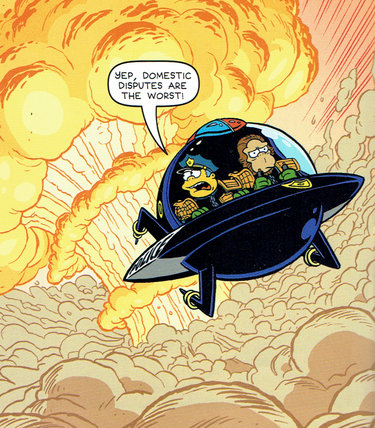 Alien - Wikisimpsons, the Simpsons Wiki