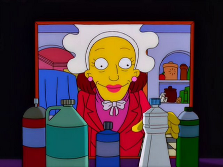 Sales lady - Wikisimpsons, the Simpsons Wiki