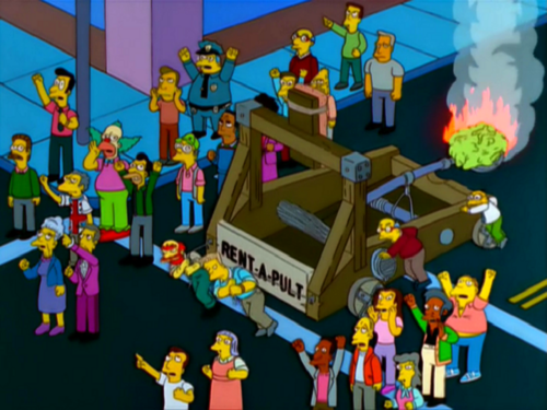 Rent-A-Pult - Wikisimpsons, the Simpsons Wiki