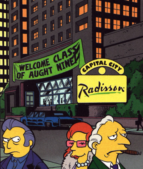 Capital City Radisson - Wikisimpsons, the Simpsons Wiki