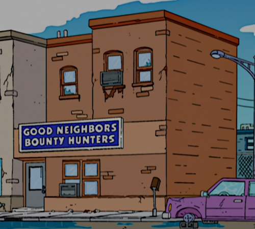 Good Neighbors Bounty Hunters - Wikisimpsons, the Simpsons Wiki