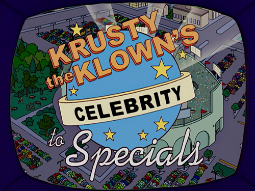 Krusty the Klown's Celebrity Salute to Specials - Wikisimpsons, the ...