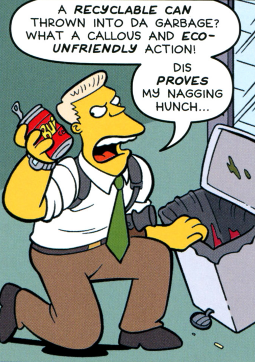 Reduce, Reuse, Re-Vengeance! - Wikisimpsons, the Simpsons Wiki