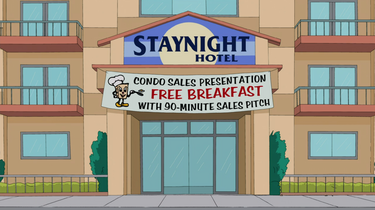 Staynight Hotel - Wikisimpsons, the Simpsons Wiki