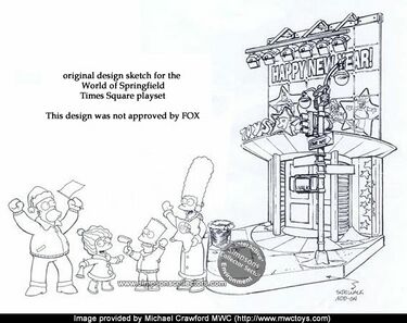 World of Springfield: Times Square Playset - Wikisimpsons, the Simpsons ...