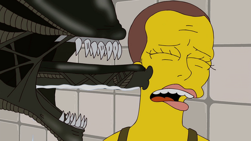 Alien - Wikisimpsons, the Simpsons Wiki
