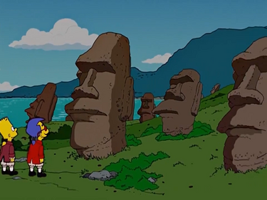 Easter Island - Wikisimpsons, the Simpsons Wiki