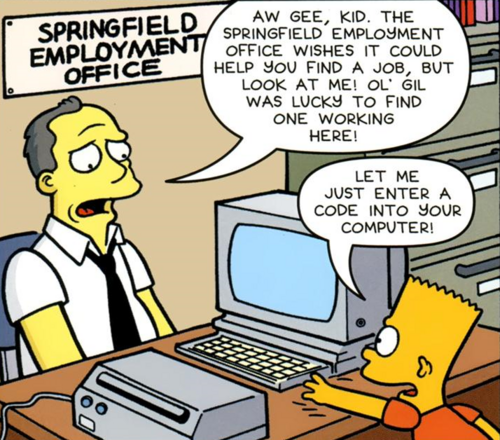 Springfield Employment Office - Wikisimpsons, the Simpsons Wiki