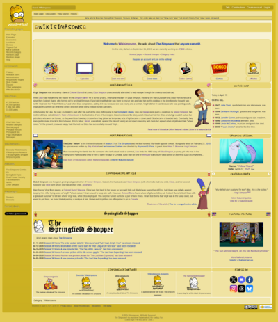 Wikisimpsons - Wikisimpsons, the Simpsons Wiki