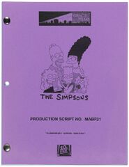 Elementary School Musical - Wikisimpsons, the Simpsons Wiki