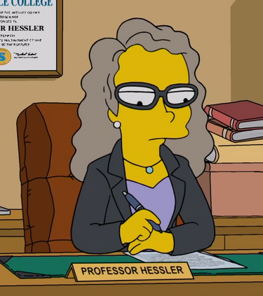 Professor Hessler - Wikisimpsons, the Simpsons Wiki