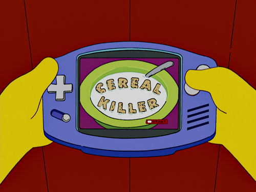 Game Boy Advance - Wikisimpsons, the Simpsons Wiki