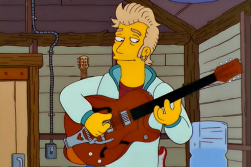 Brian Setzer - Wikisimpsons, the Simpsons Wiki