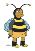 Bumblebee Man in: ¡Ay, que lastima!/Appearances - Wikisimpsons, the ...