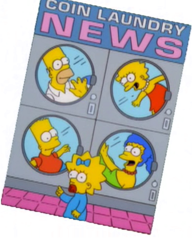 Coin Laundry News - Wikisimpsons, the Simpsons Wiki