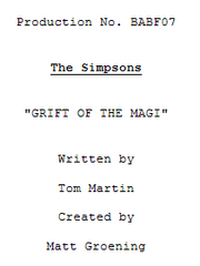 Grift of the Magi - Wikisimpsons, the Simpsons Wiki