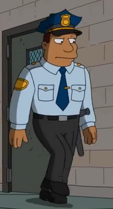 Springfield Women's Prison guard - Wikisimpsons, the Simpsons Wiki