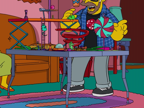 Side-gammon - Wikisimpsons, the Simpsons Wiki