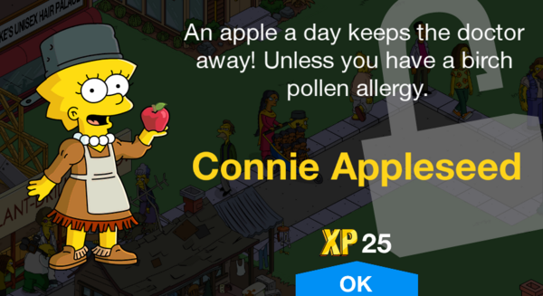 Connie Appleseed - Wikisimpsons, the Simpsons Wiki