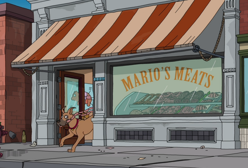 Mario's Meats - Wikisimpsons, the Simpsons Wiki