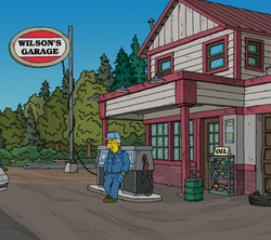 Wilson's Garage - Wikisimpsons, the Simpsons Wiki