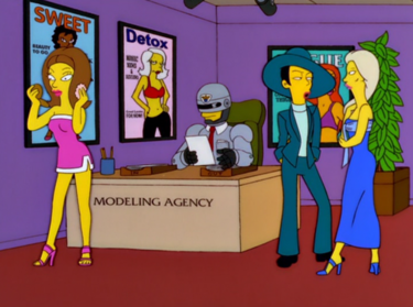 Modeling Agency - Wikisimpsons, the Simpsons Wiki