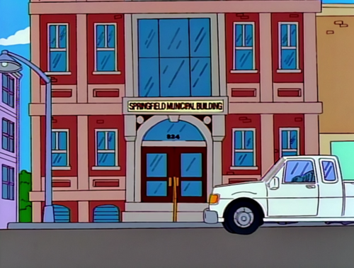 Springfield Municipal Building - Wikisimpsons, the Simpsons Wiki