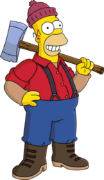 Paul Bunyan - Wikisimpsons, the Simpsons Wiki