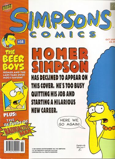 Simpsons Comics #58 - Wikisimpsons, the Simpsons Wiki