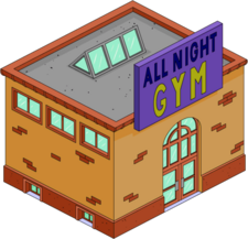 All Night Gym - Wikisimpsons, the Simpsons Wiki