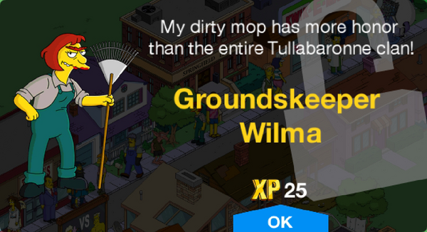Groundskeeper Wilma - Wikisimpsons, the Simpsons Wiki