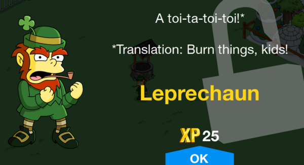 Leprechaun - Wikisimpsons, the Simpsons Wiki