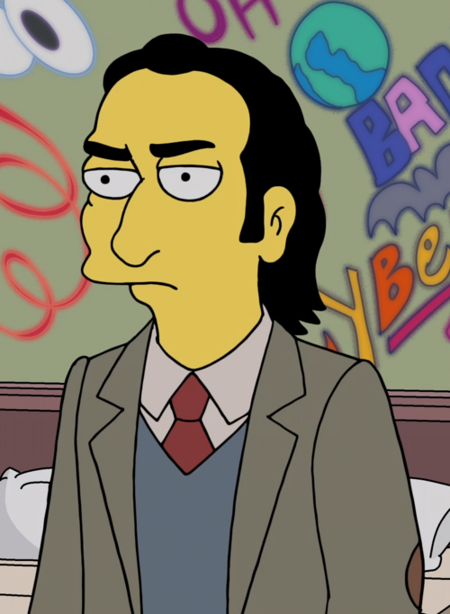 Professor Cage - Wikisimpsons, the Simpsons Wiki