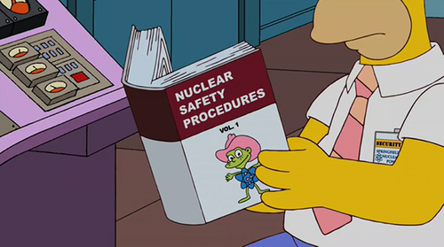 Nuclear Safety Procedures Vol. 1 - Wikisimpsons, the Simpsons Wiki