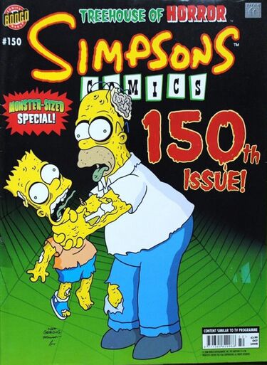 Simpsons Comics 150 Wikisimpsons The Simpsons Wiki