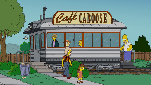 Café Caboose - Wikisimpsons, the Simpsons Wiki