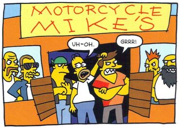 Motorcycle Mike's - Wikisimpsons, the Simpsons Wiki