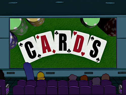 Cards - Wikisimpsons, the Simpsons Wiki