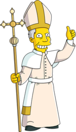 Pope - Wikisimpsons, the Simpsons Wiki