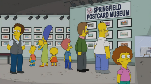 Springfield Postcard Museum - Wikisimpsons, the Simpsons Wiki