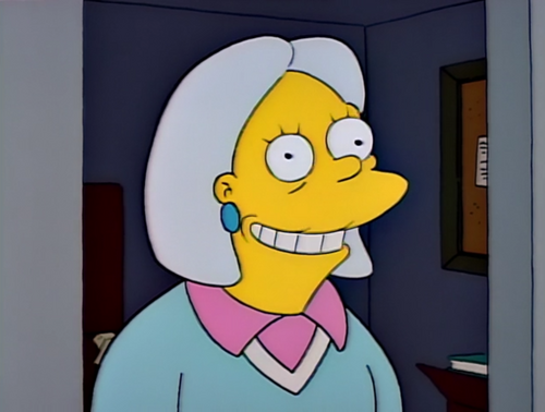 Museum lady - Wikisimpsons, the Simpsons Wiki