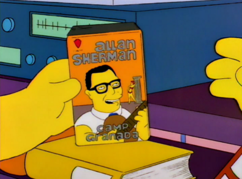 Allan Sherman - Wikisimpsons, the Simpsons Wiki