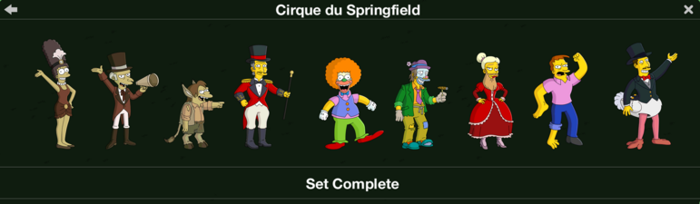 Cirque du Springfield - Wikisimpsons, the Simpsons Wiki