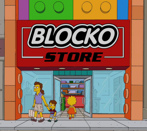 Blocko Store - Wikisimpsons, the Simpsons Wiki