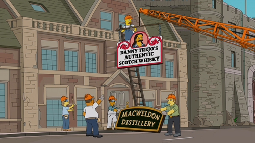 Danny Trejo's Authentic Scotch Whisky - Wikisimpsons, the Simpsons Wiki