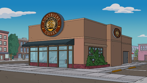 Eightbucks Coffee - Wikisimpsons, the Simpsons Wiki
