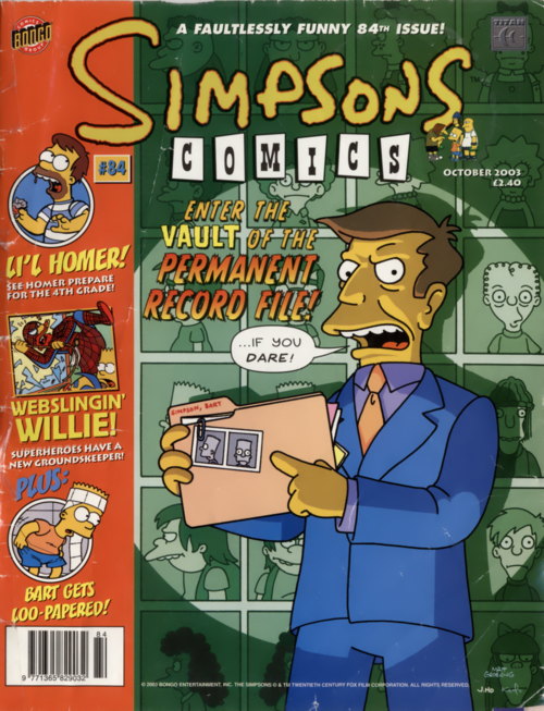 Simpsons Comics #84 - Wikisimpsons, the Simpsons Wiki