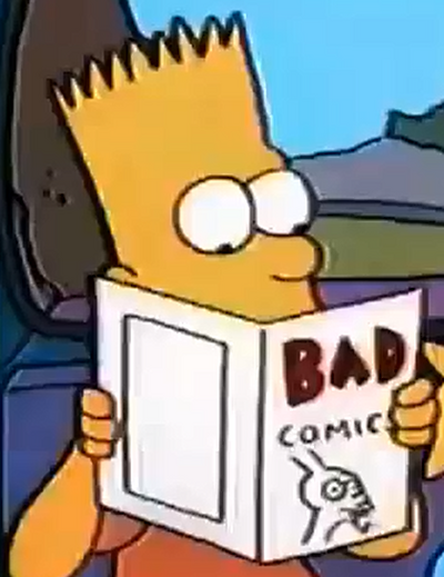 Bad Comics - Wikisimpsons, the Simpsons Wiki