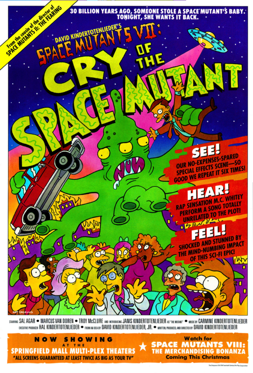 Space Mutants VII: Cry of the Space Mutant - Wikisimpsons, the Simpsons ...