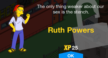 Ruth Powers - Wikisimpsons, the Simpsons Wiki